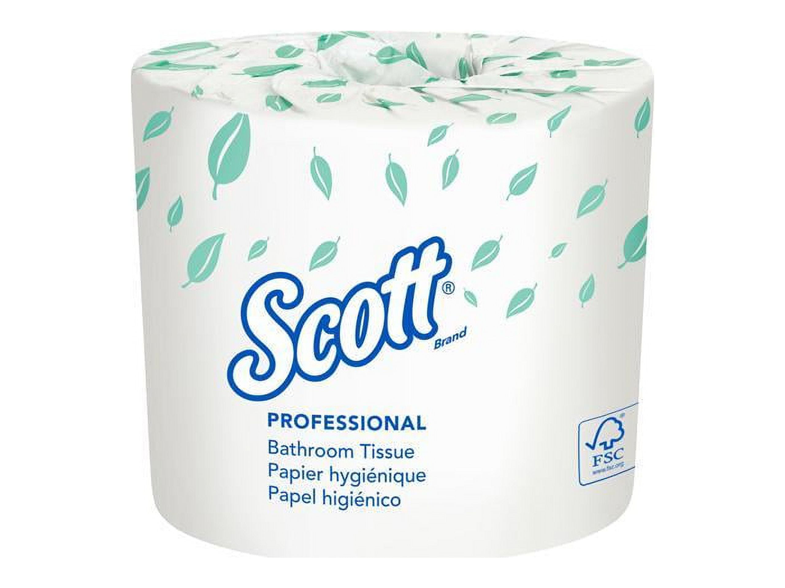 Scott Essential Individually Wrapped Standard Roll Bathroom Tissue ...