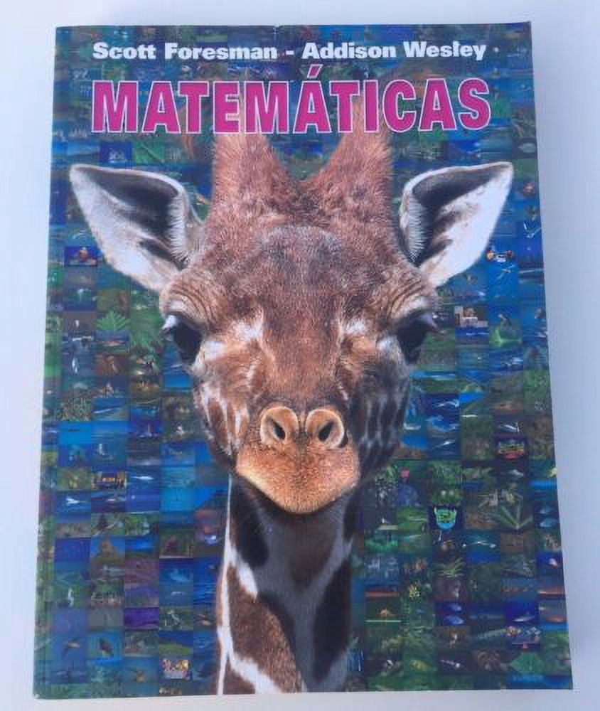 Scott Foresman Addision Wesley Spanish Mathematicas 1999 Grade 1 ...