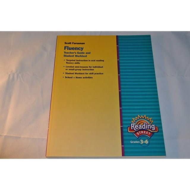 Pre-Owned Scott Foresman Reading Street: Fluency Teacher's Guide and ...
