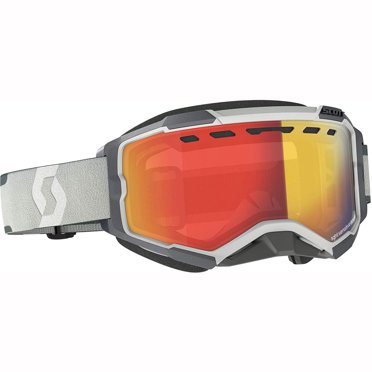 SCOTT Fury Goggle - Red - Silver Chrome 272828-0004269 - Walmart.com