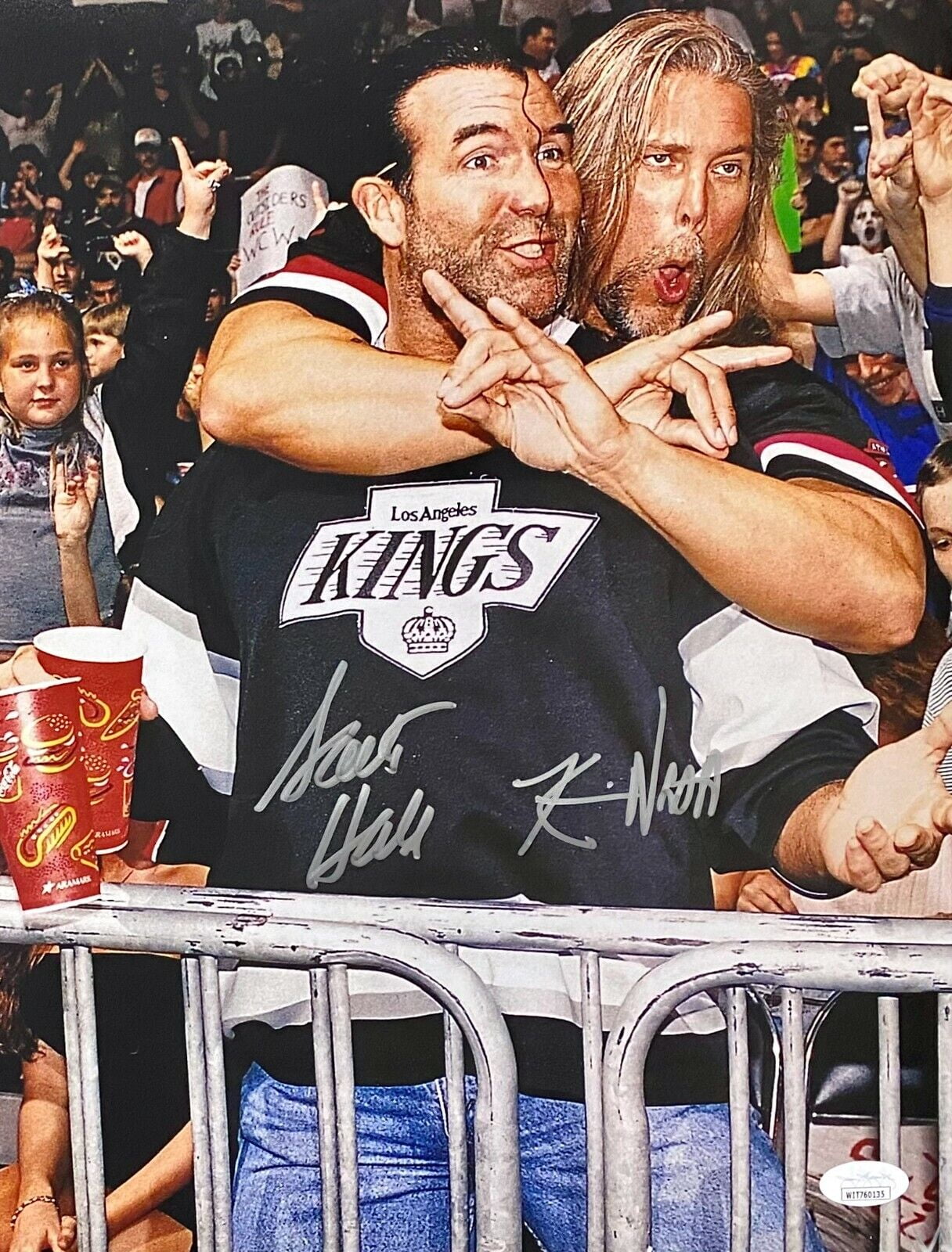 Scott Hall & Kevin Nash Signed Autographed 11x14 Photo JSA Authentic ...