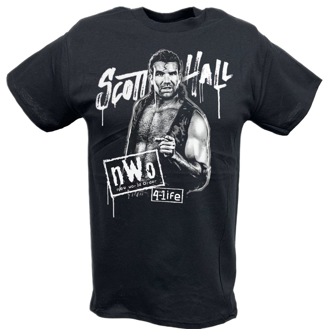 Scott Hall nWo 4 Life Logo T-shirt - Walmart.com