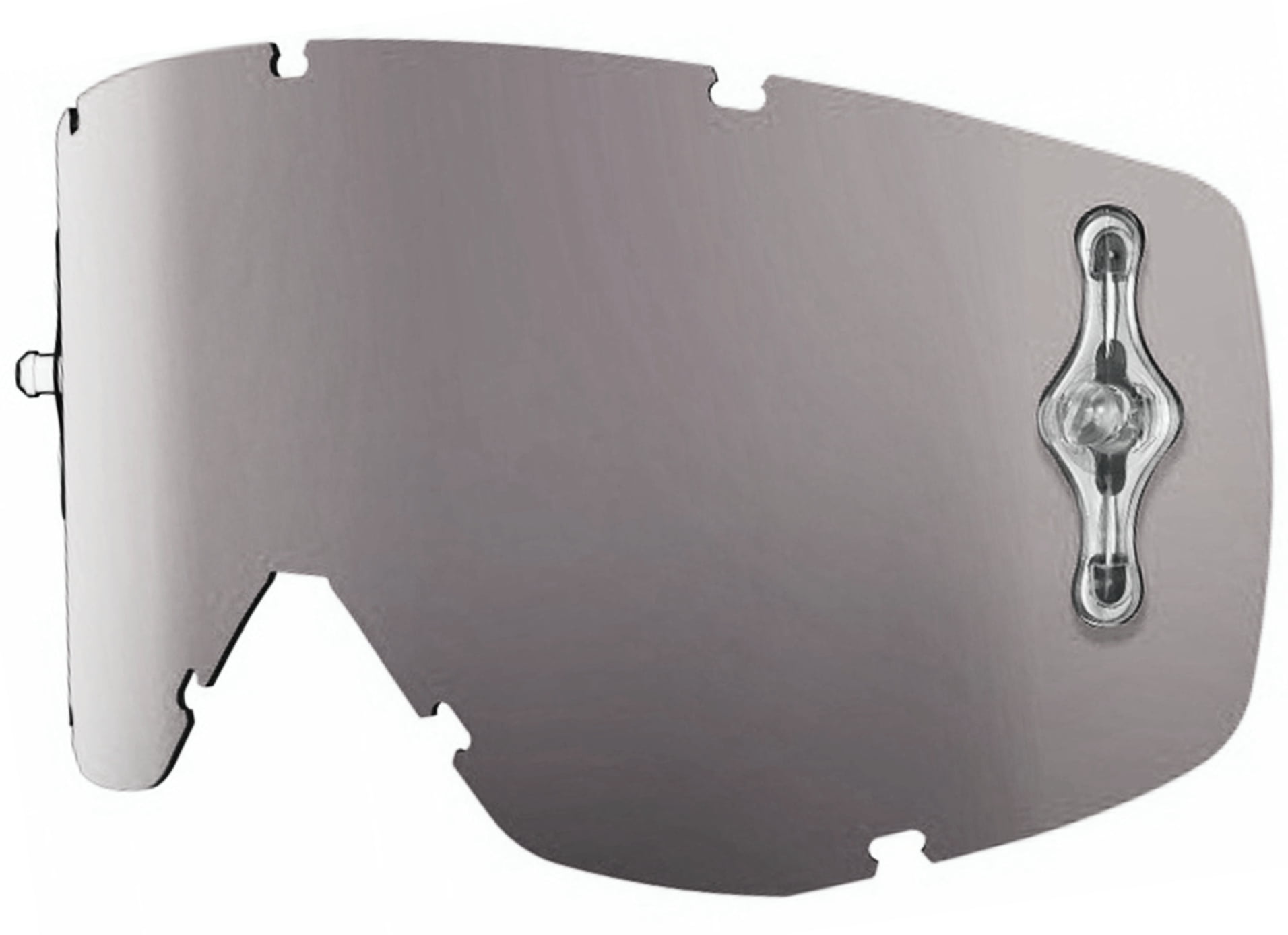 Scott Hustle/Primal/Split Goggle AFC Works Single Lens Silver Chrome ...