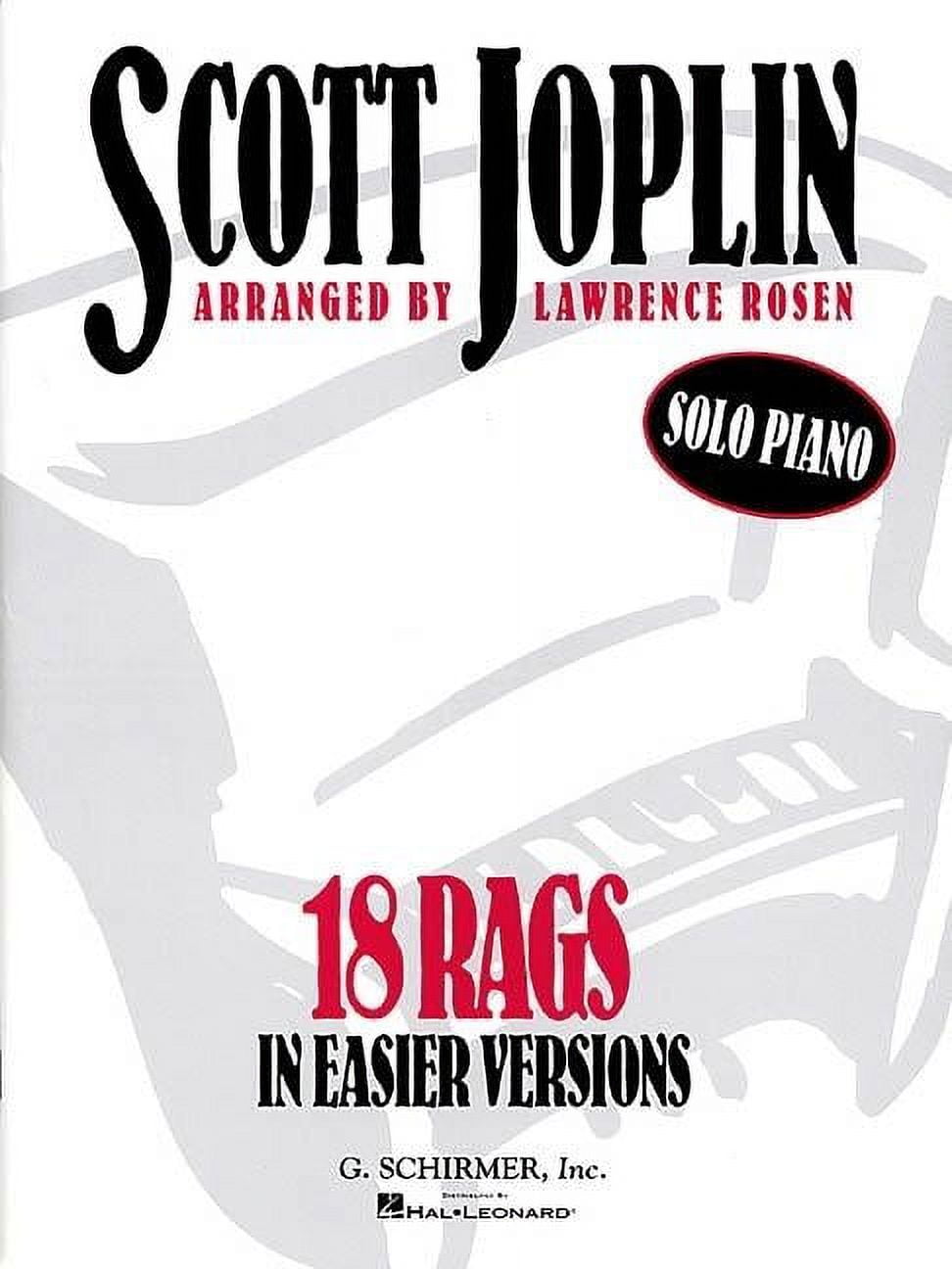 Scott Joplin: 18 Rags in Easier Versions (Other) - Walmart.com