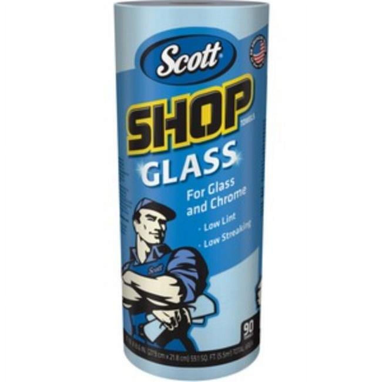 Scott KCC32896 Glass Cleaning Shop Towels, Blue - Walmart.com