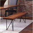 Scott Living Live Edge Bench - Walmart.com