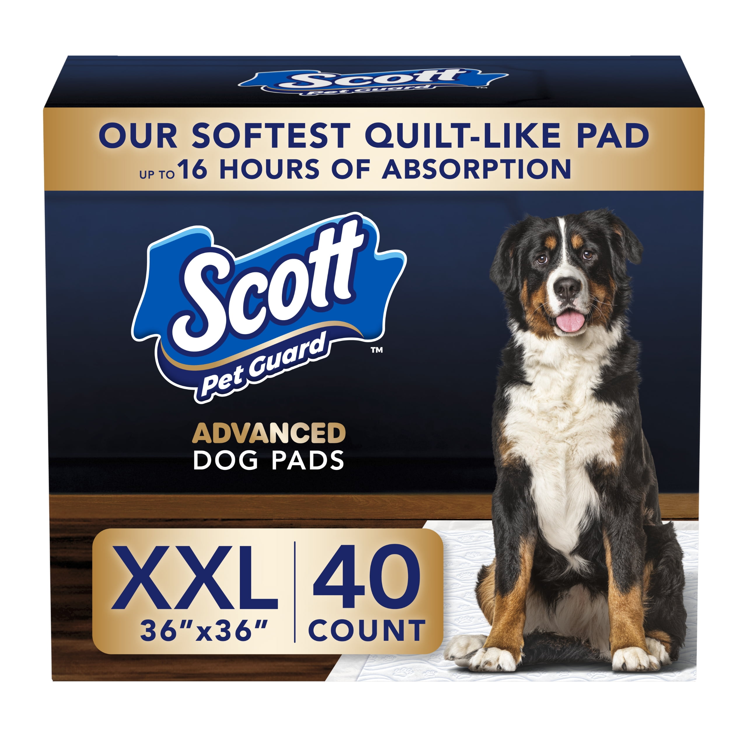 Scott Pet Guard Advanced Dog Pads - Dog Training Pee Pads for Large ...
