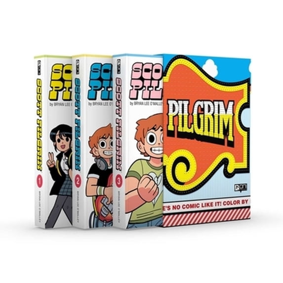 Scott Pilgrim Color Collection: Graphic Novel Comic Box Set vs The ...