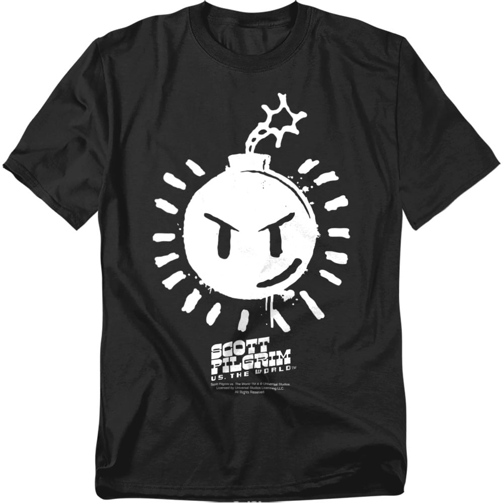 Scott Pilgrim T Shirt Sex Bob Omb Logo Unisex Graphic Tee For Men 4636