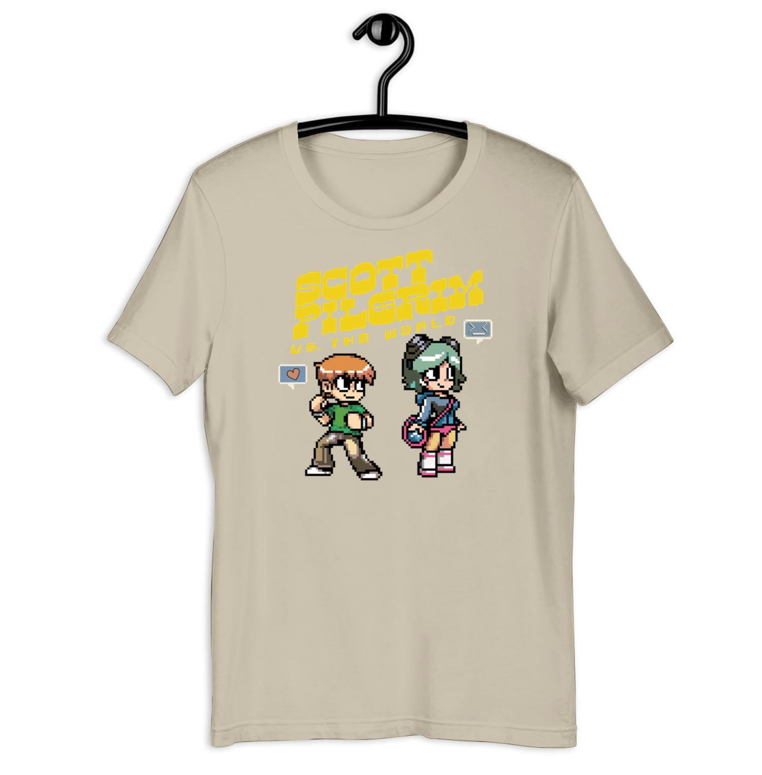 Scott Pilgrim vs. The World Pixel Art T-Shirt Unisex All Size-TH32746 ...