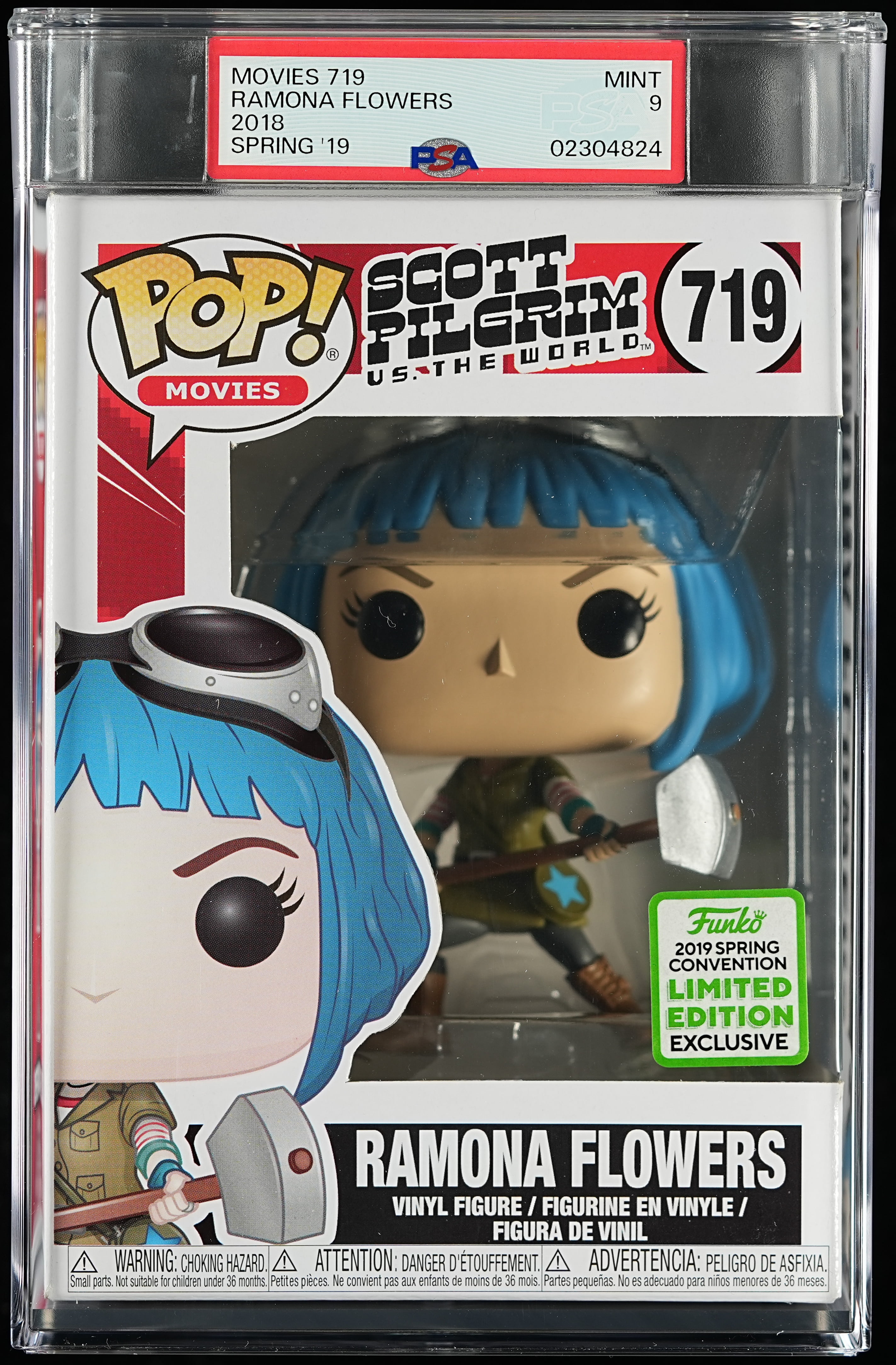Scott Pilgrim vs. The World, PSA Graded 9 MINT, Ramona Flowers ...