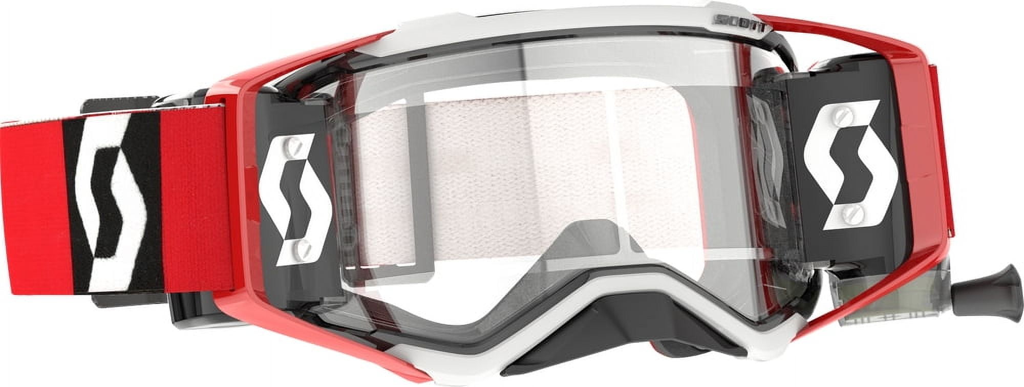 Scott Prospect Goggles (One Size Fits Most, Red/Black / Clear Works ...
