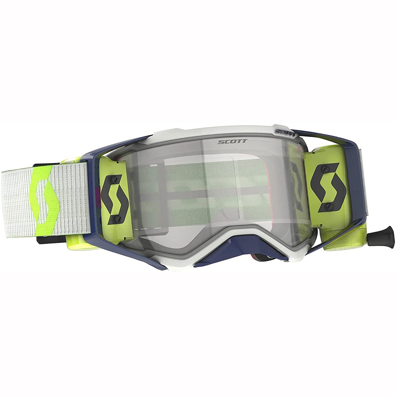 Scott Prospect Wfs Unisex-Adult Off-Road Motorcycle Goggles Grey/Yellow ...