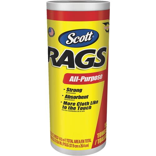 Scott Rags On A Roll 60CT, Each - Walmart.com