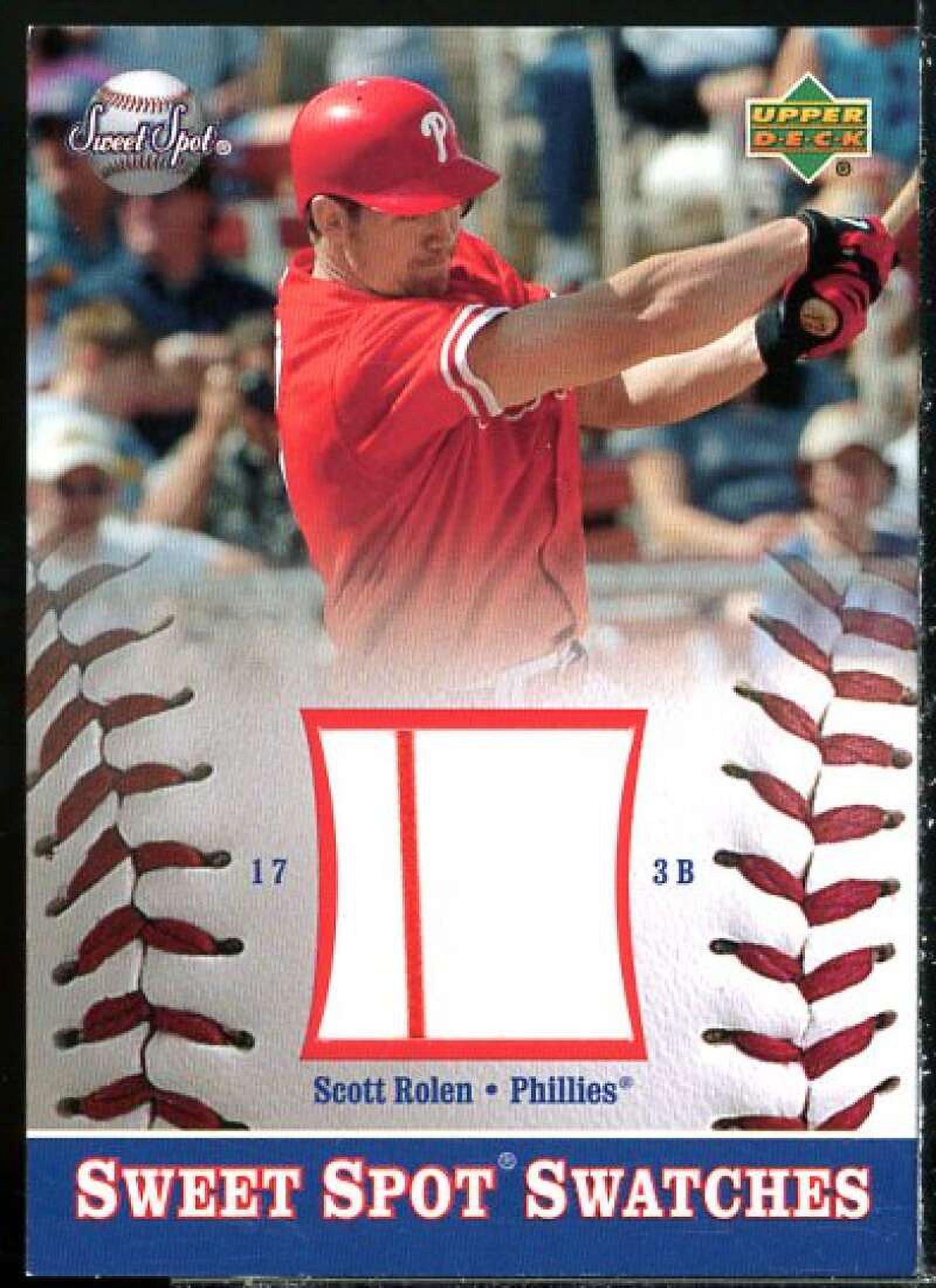 Scott Rolen Card 2002 Sweet Spot Swatches #SSR - Walmart.com
