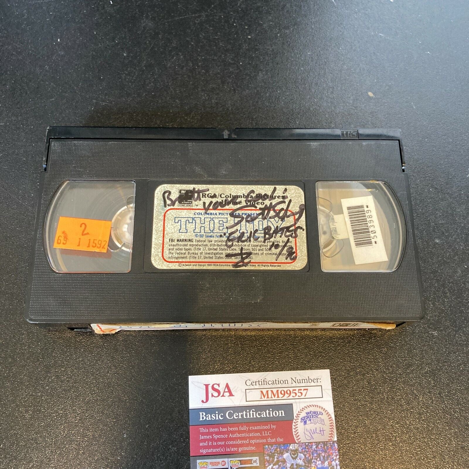 Scott Schwartz Signed The Toy VHS Movie With JSA COA - Walmart.com