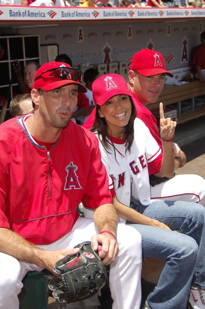 Scott Shields, Eva Longoria Make An Appearance To Throw Out The First ...