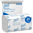 Scott Slimfold* Towel, 04442 White, 11.6" Length x 7.5" Width | 24 ...