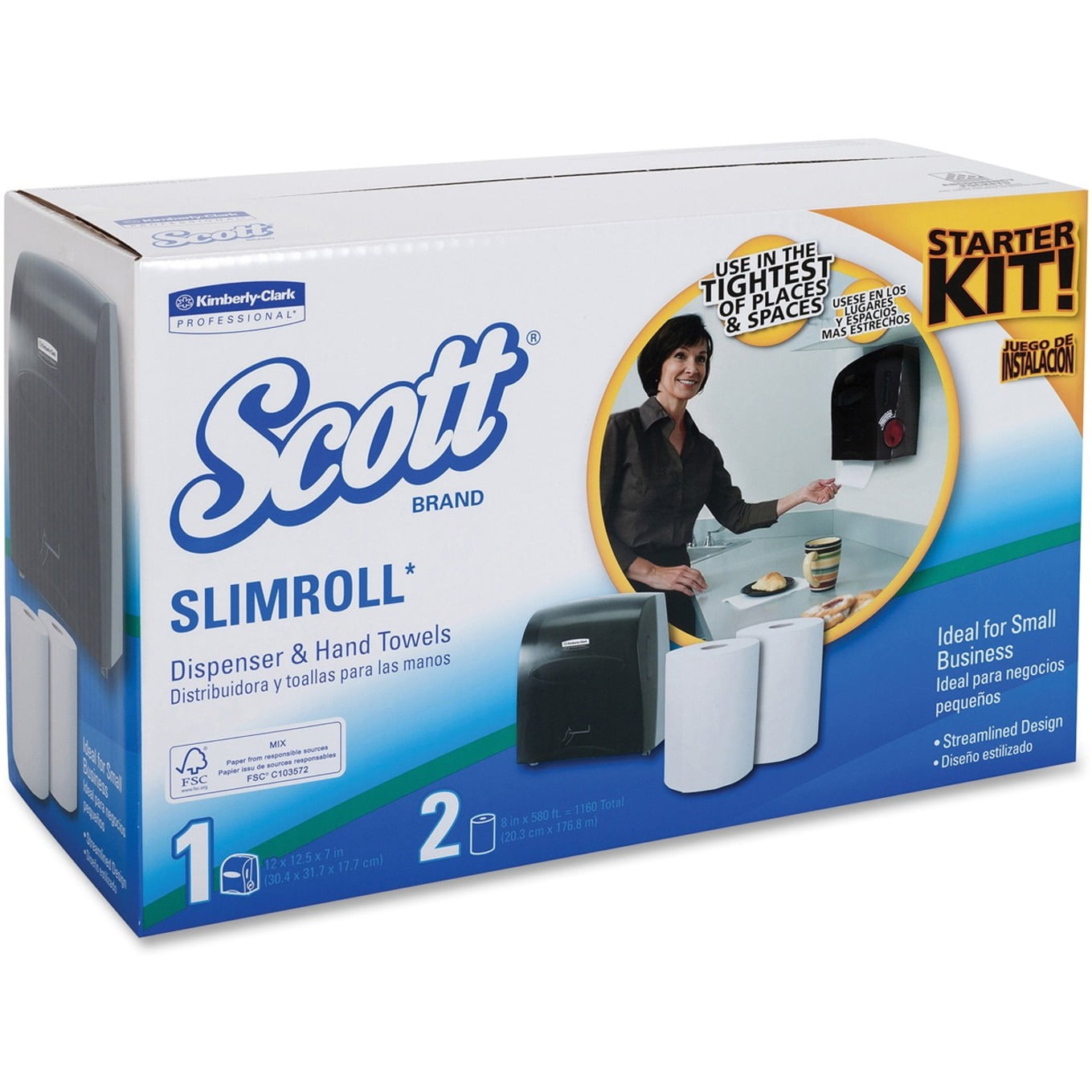 Scott® Dispenser,Slm Rl Star,Smk 31700 - Walmart.com