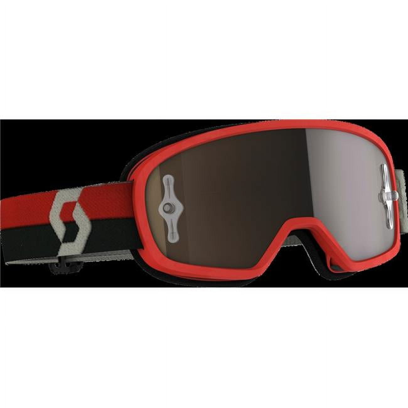 Scott 272836-1010324 Scott Buzz Goggle Mx Pro Red/Grey - Gold Chr Works ...