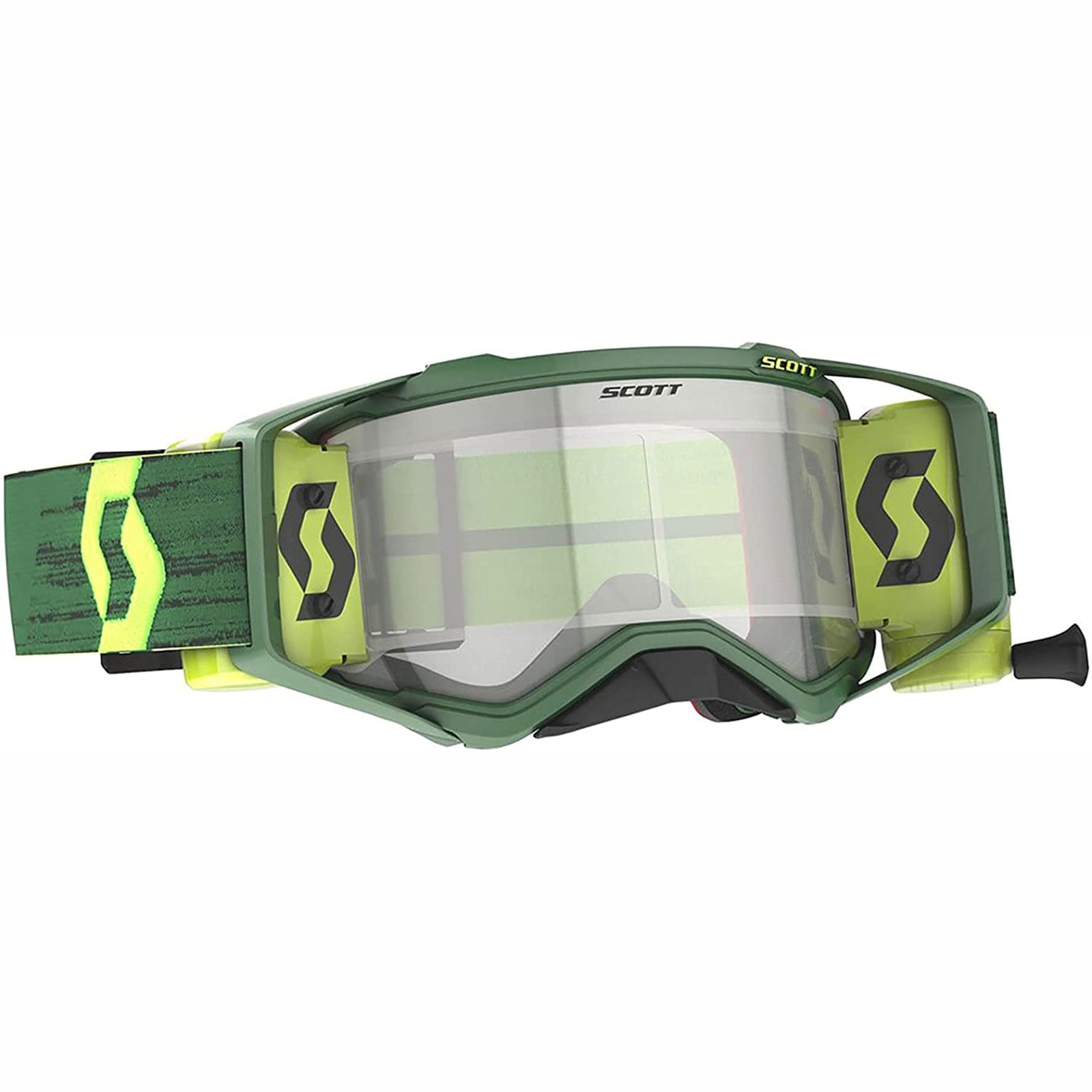 Scott USA Prospect Works Film System Goggles (OSFM, Green/Yellow ...