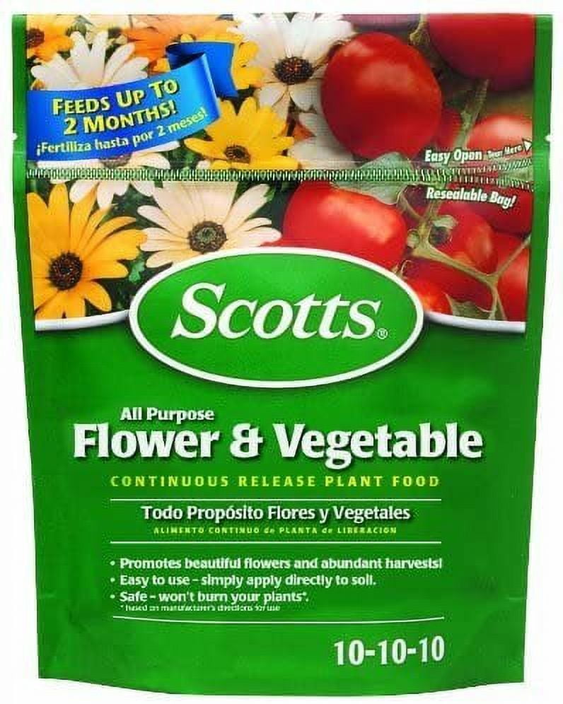 Scotts, All Purpose Flower and Vegetable Plant Food, 3 lb, 10-10-10 ...