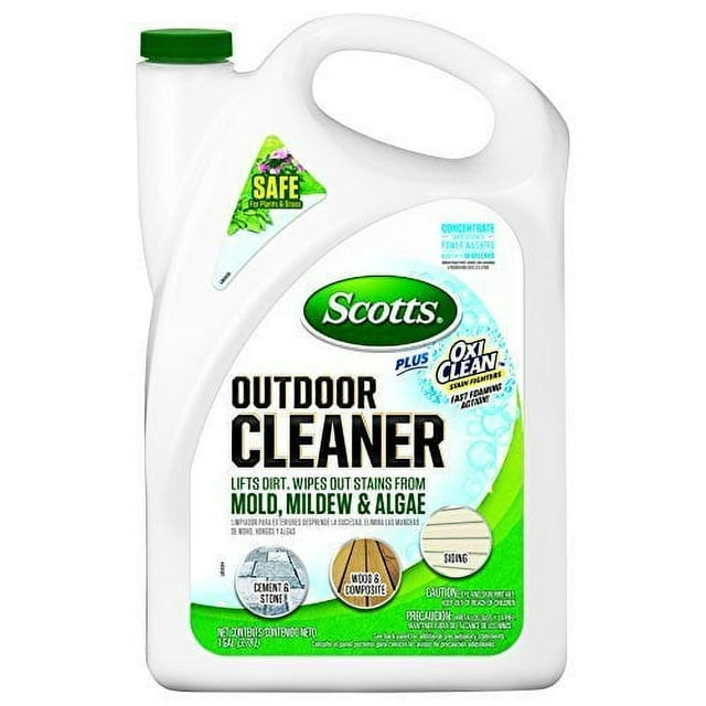 Scott's 51070 1 Gal Outdoor Cleaner Plus OXI Clean Concentrate ...