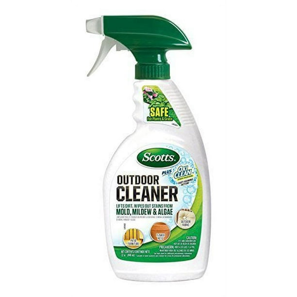 Scott's 51080 32 Oz RTU Outdoor Cleaner Plus OxiClean - Walmart ...