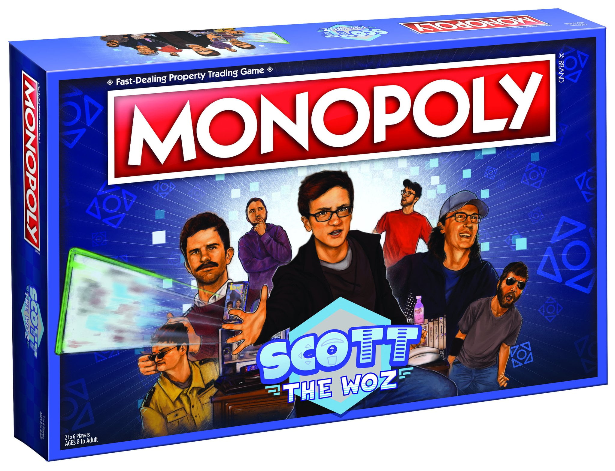 Scott the Woz Edition Monopoly Board Game - Walmart.com