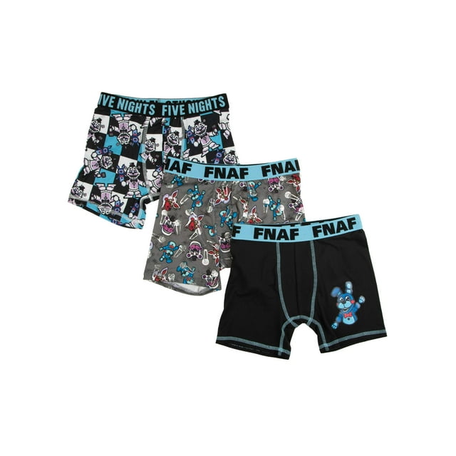 Scottgames Five Night's at Freddy's, Boys Underwear, 3 Pack Underoos ...