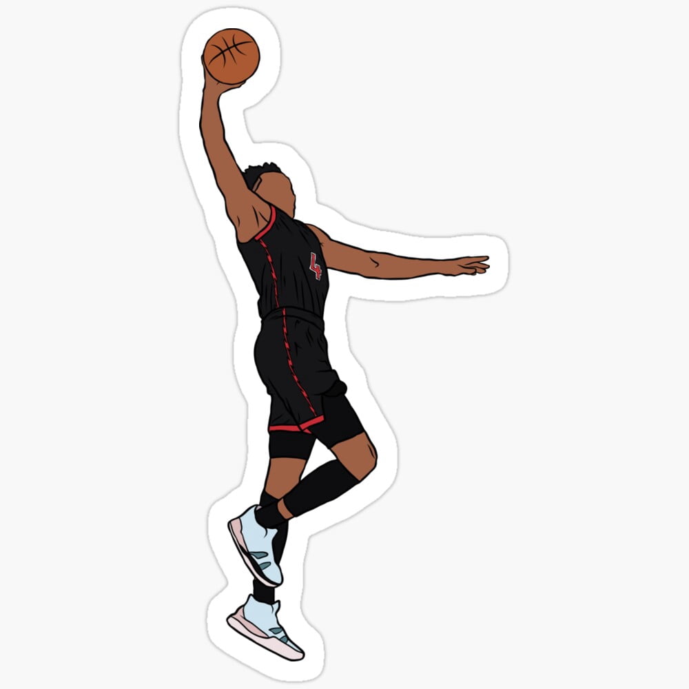 Scottie Barnes Dunk Sticker Phone Decal Water Bottle Stickers Car ...