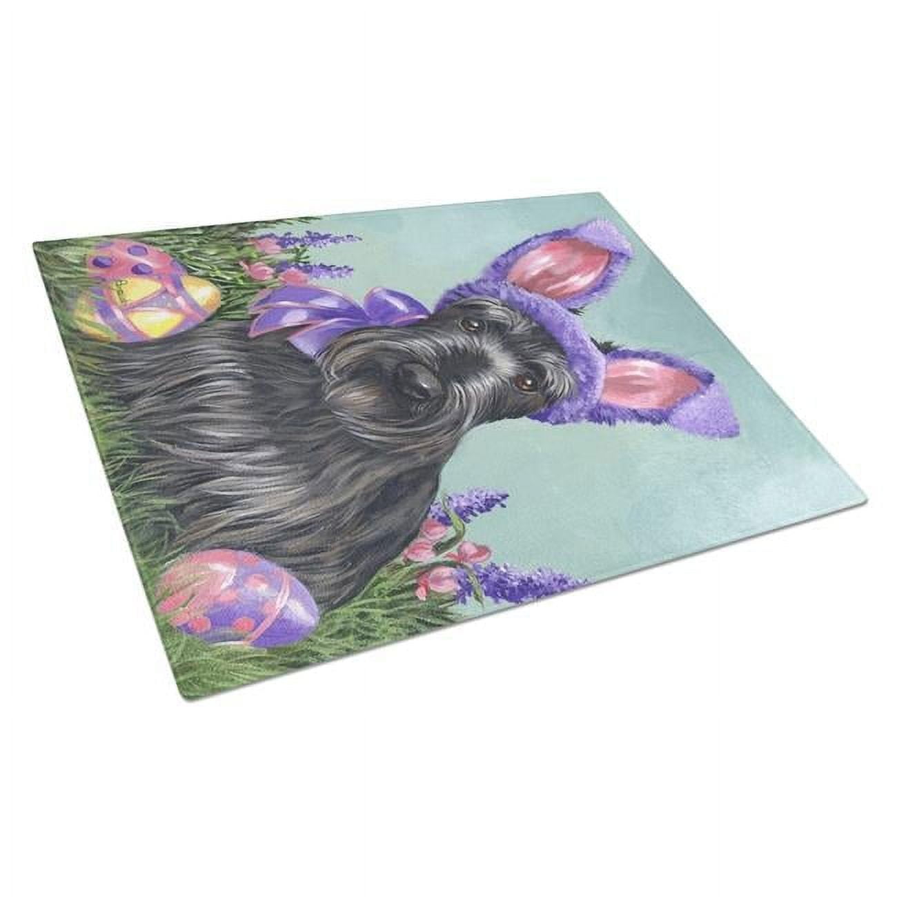 Scottie Easter Bunny Glass Cutting Board - Large - Walmart.com