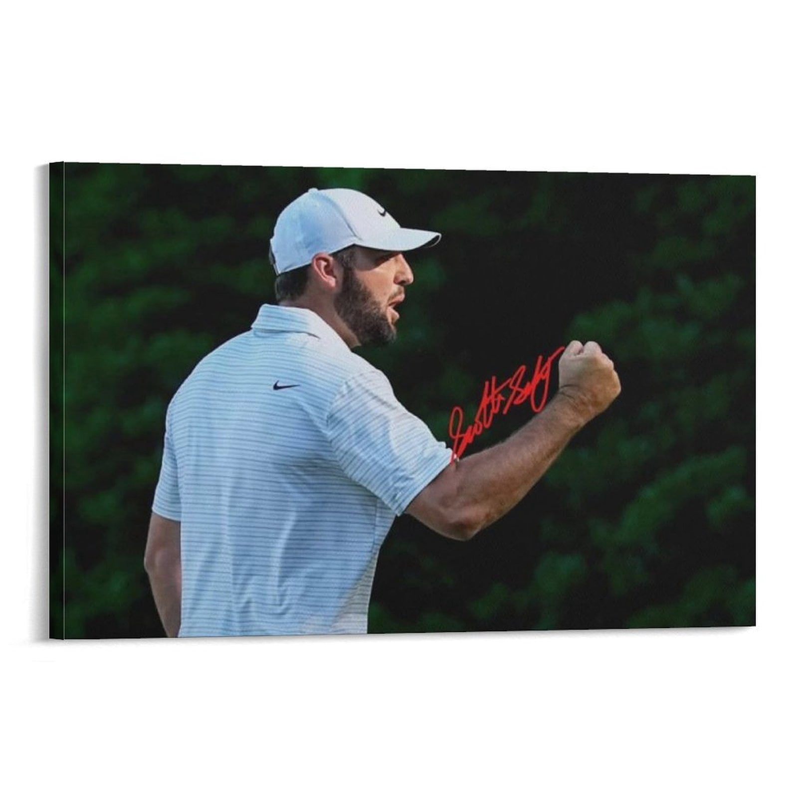 Scottie Scheffler Posters Print Photo Art Painting Canvas Poster Home ...