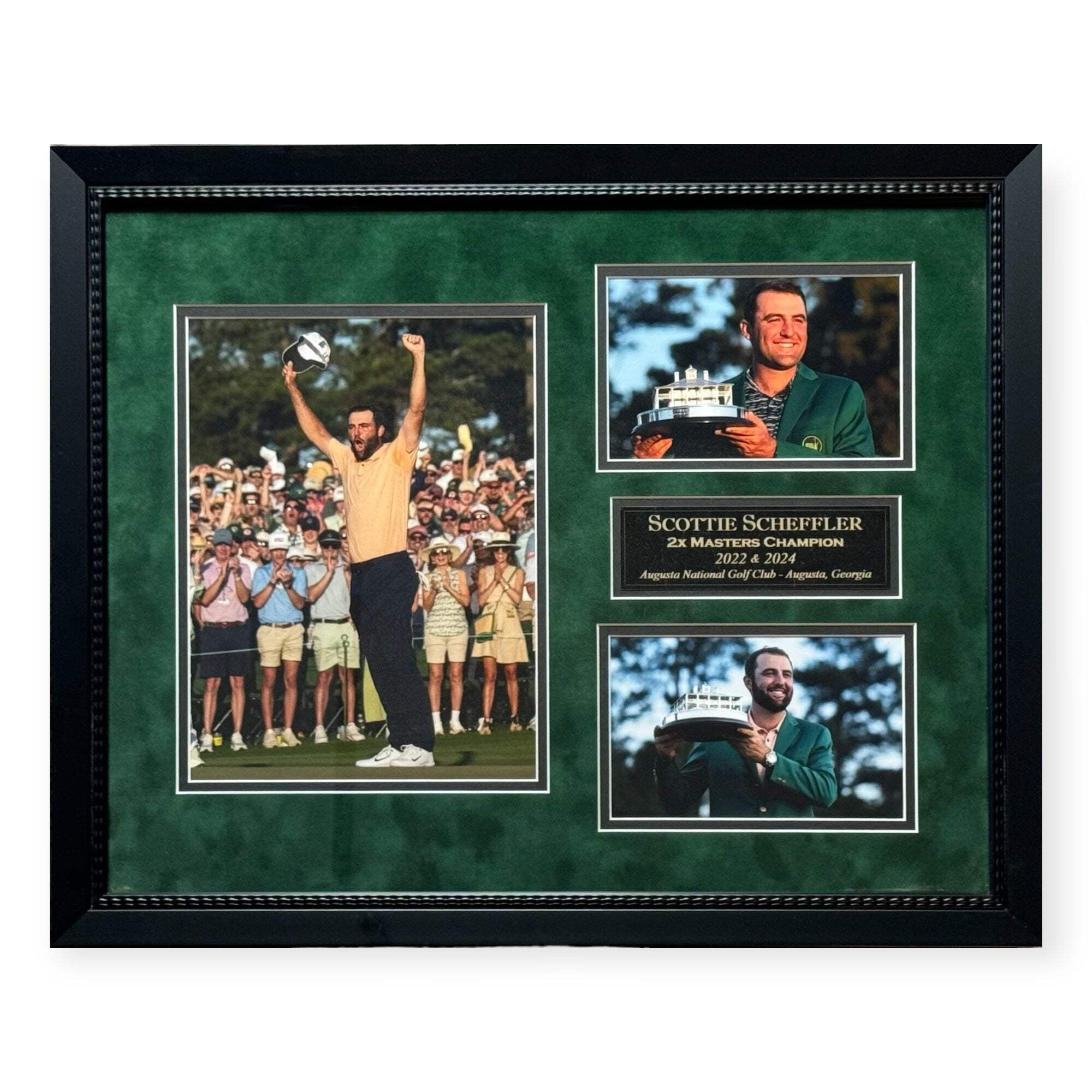 Scottie Scheffler "The Masters" Photo Collage Framed to 16x20 - Walmart.com