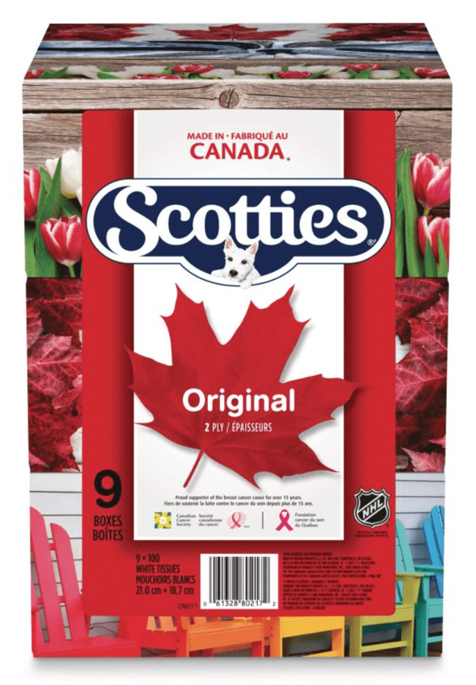 Scotties Facial Tissues, 2-Ply, 126-Sheets, 9-Pack - Walmart.com