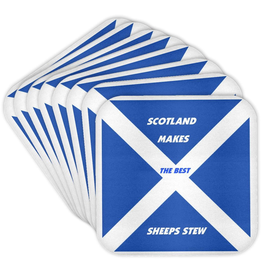 3dRose, Scottish Chefs, Set of 8 Coasters - Soft - Walmart.com