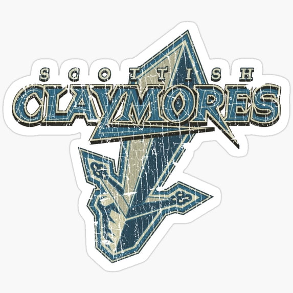 Scottish Claymores 1995 Sticker Phone Decal Water Bottle Stickers Car ...