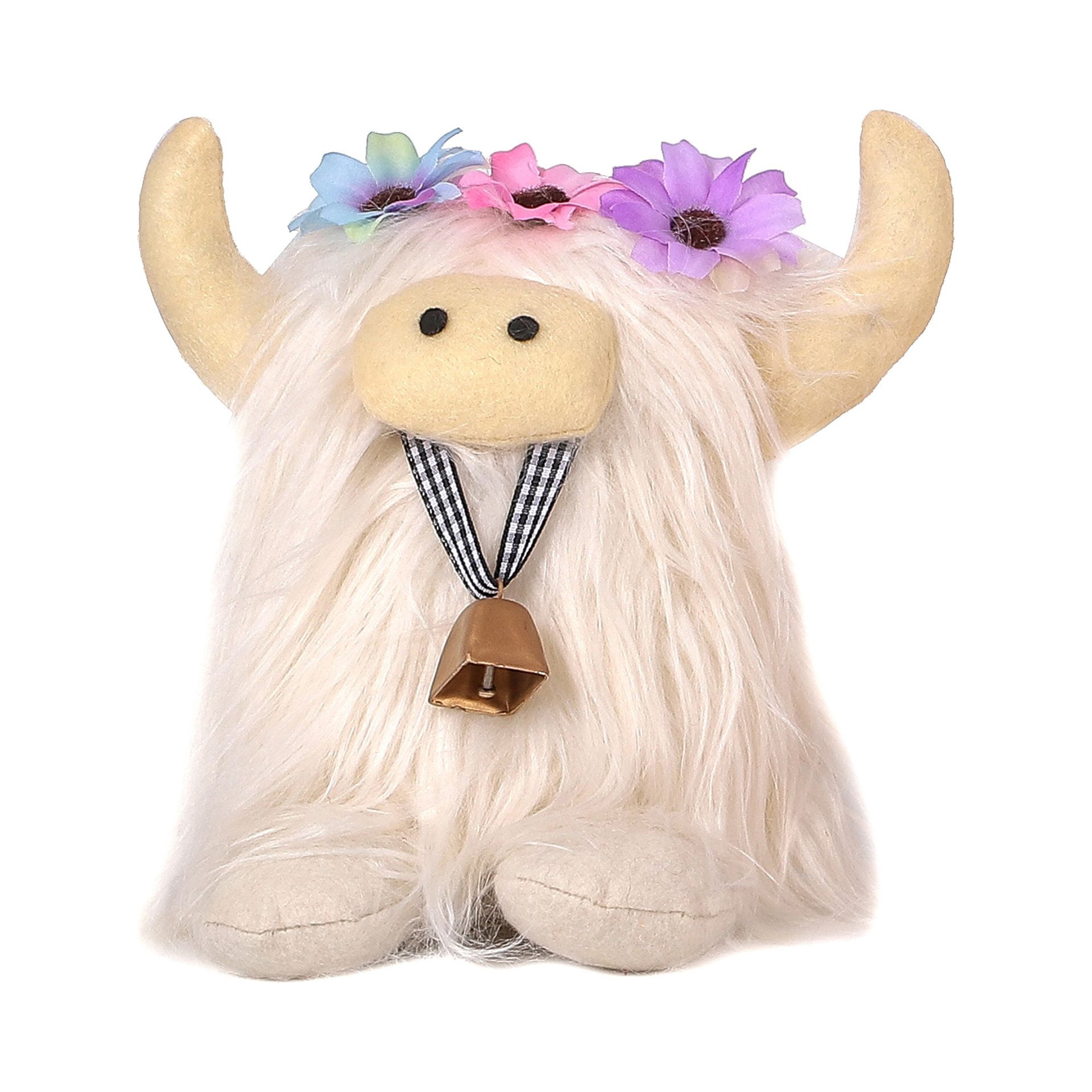 Scottish Cow Plush Toy Stuffed Highland Cow Plush Simulation Highland ...