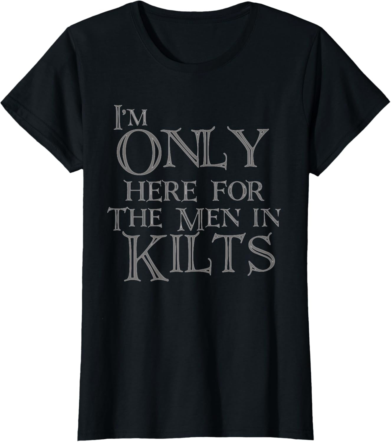 Scottish Games Funny Men in Kilts Tee LARP - Walmart.com