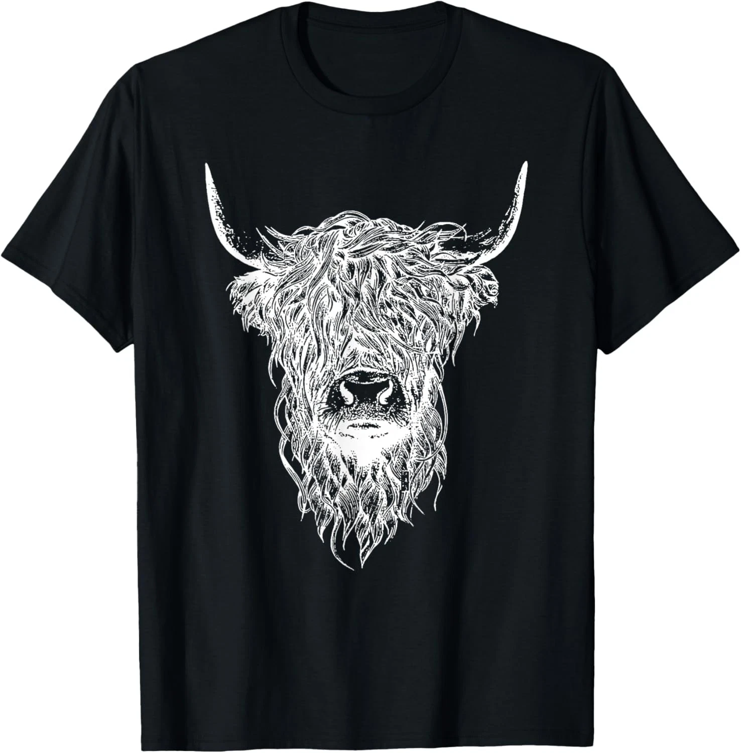 Scottish Highland Cow Kyloe House Beef Animals T-Shirt - Walmart.com