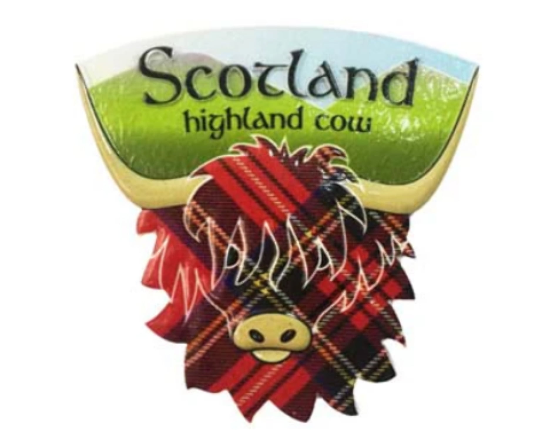 Scottish Highland Cow Magnet - Walmart.com