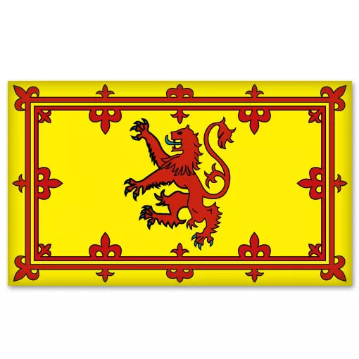 Scottish Lion Rampant Scotland Flag Car Sticker Phone Decal Water ...