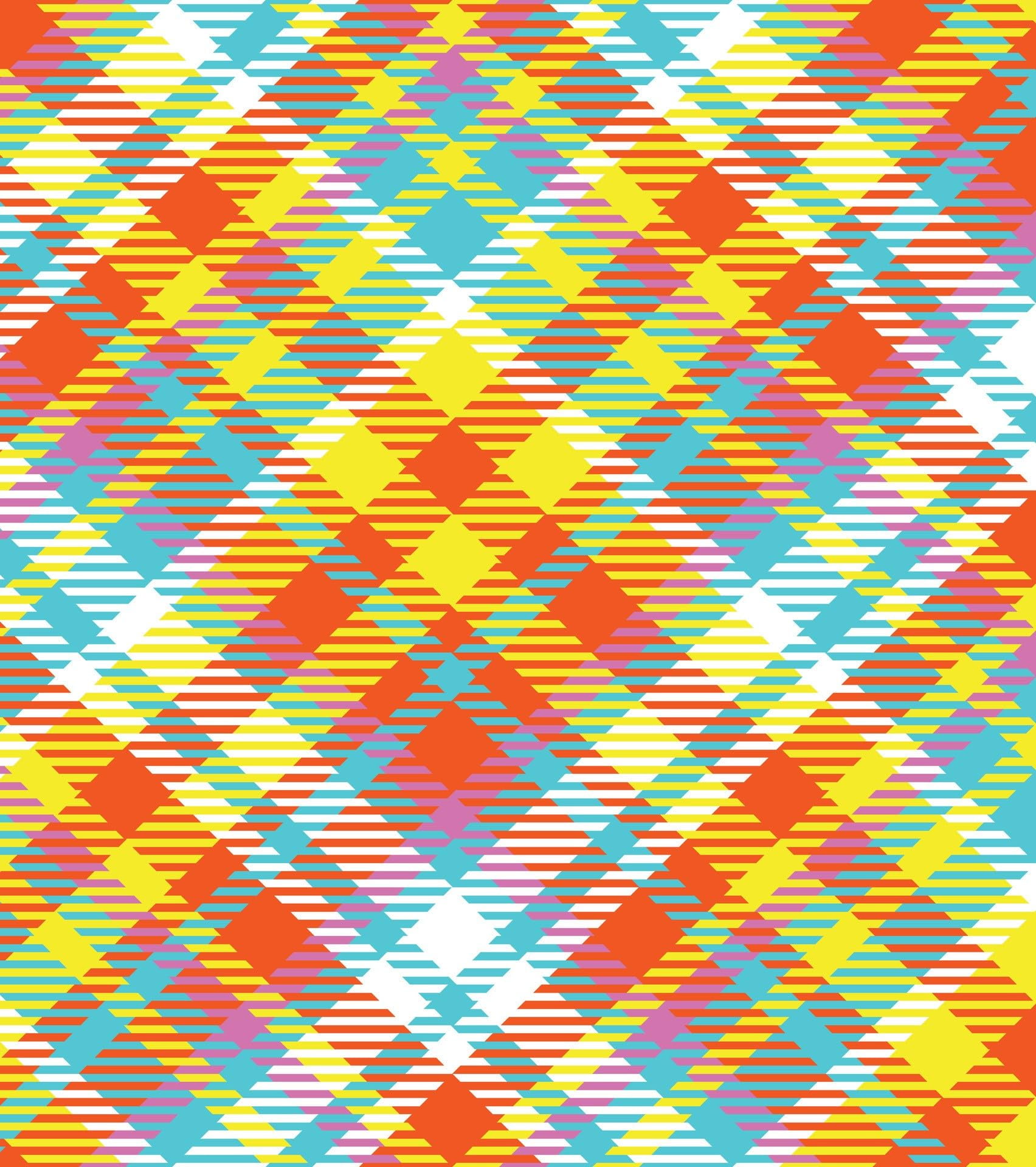 Scottish Multi Color Tartan Plaid Pattern On Edible Image Chocolate ...