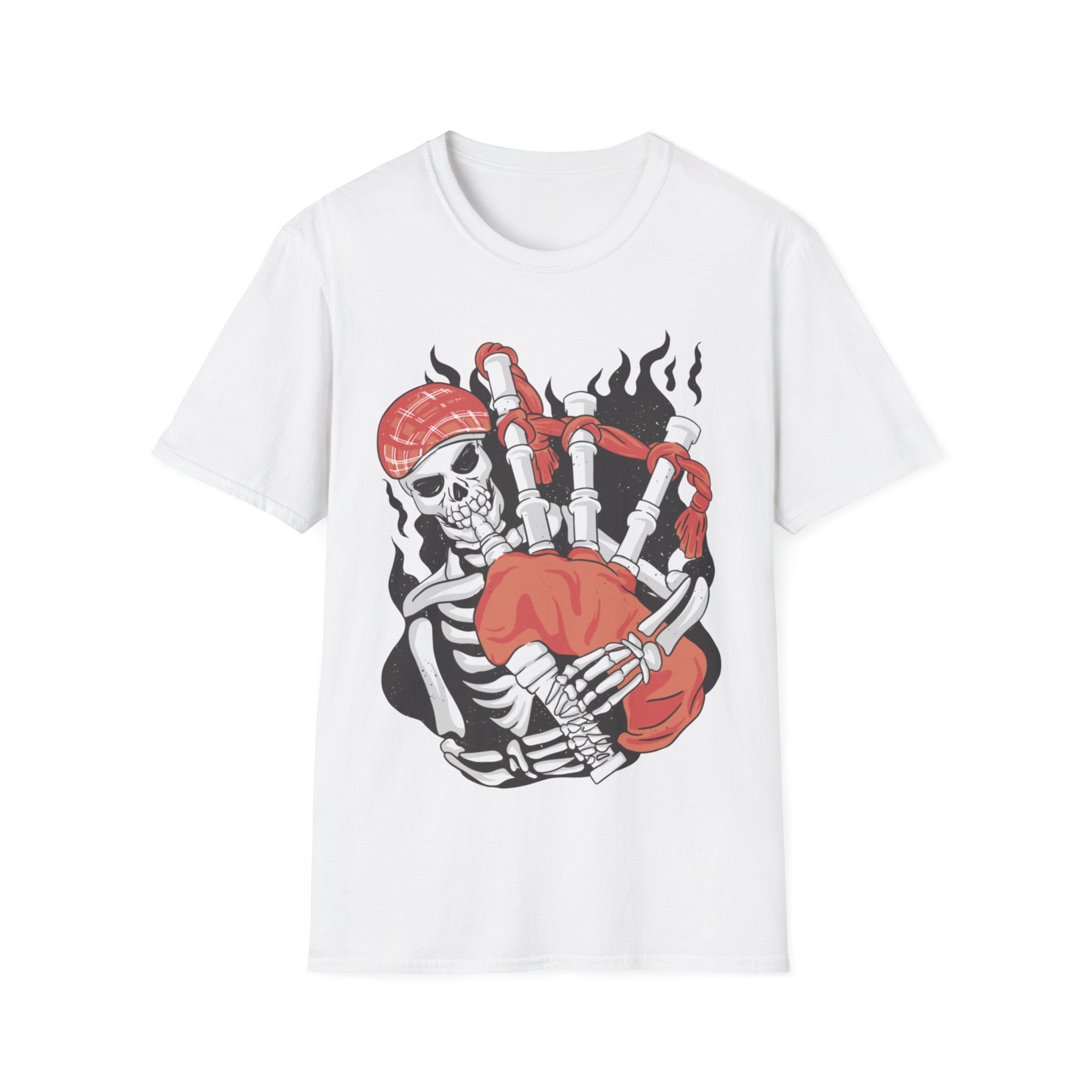 Scottish Skeleton Bagpipe Lover Graphic Novelty Men Women - Walmart.com