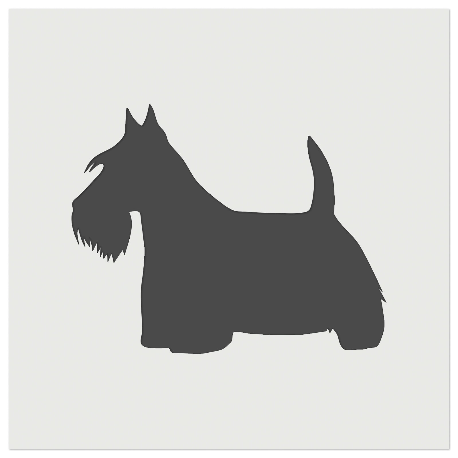 Scottish Terrier Scottie Dog Solid DIY Cookie Wall Craft Stencil - 11.5 ...