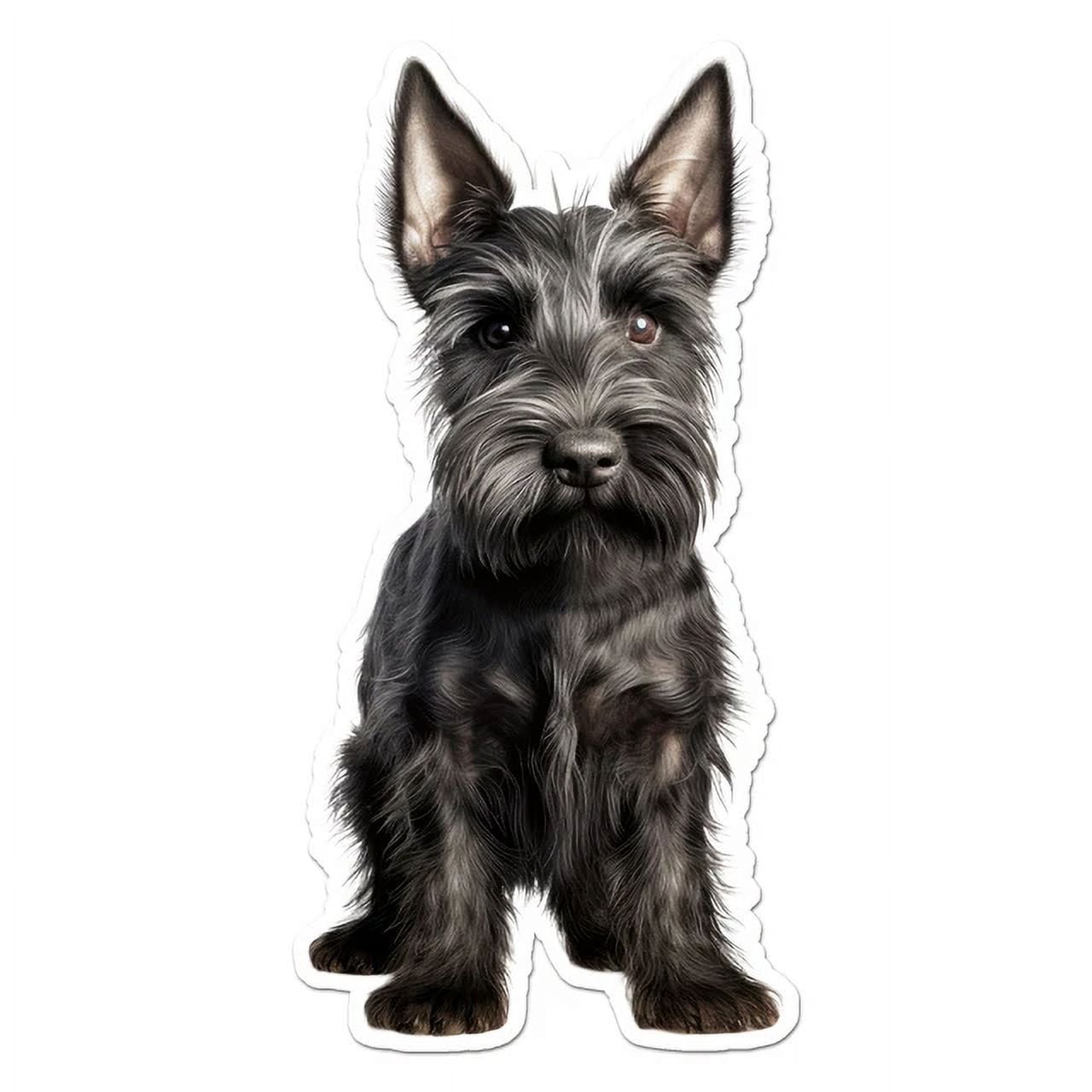 Scottish Terrier Sticker Phone Decal Water Bottle Stickers Car Decals ...
