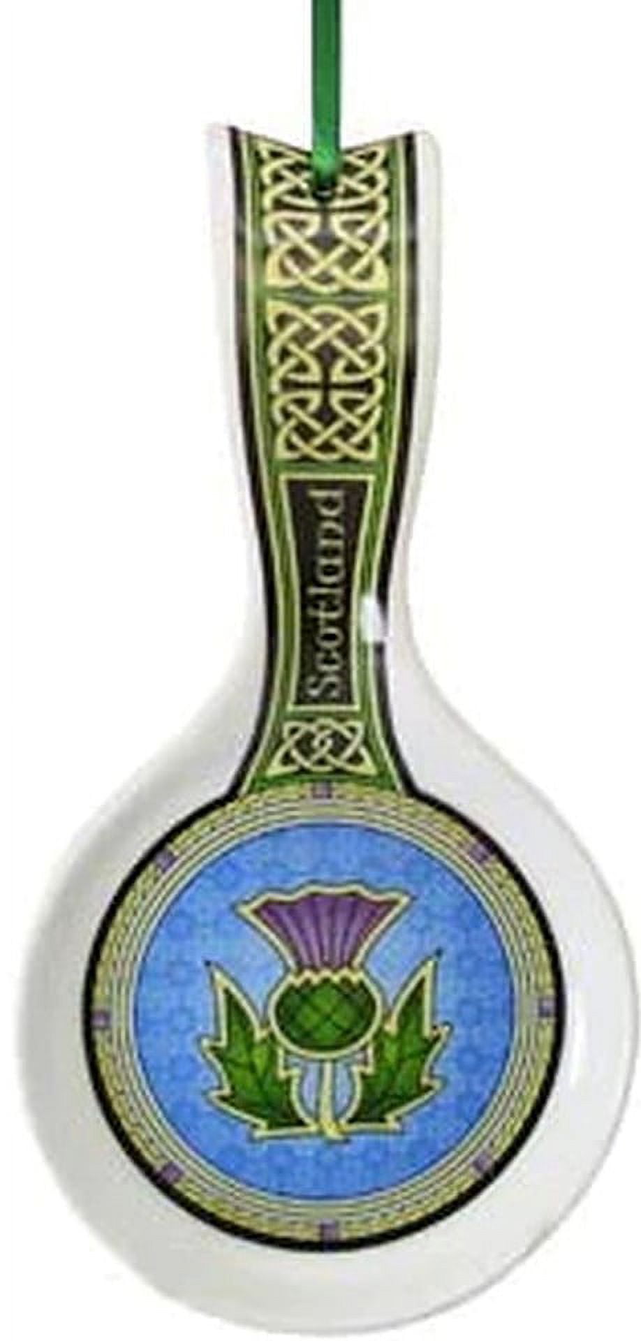 Scottish Thistle Spoon Rest Celtic Window by Royal Tara - Walmart.com