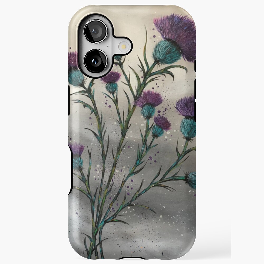 Scottish Thistle Traditional Purple Heritage for iPhone 17 to 11 Pro ...