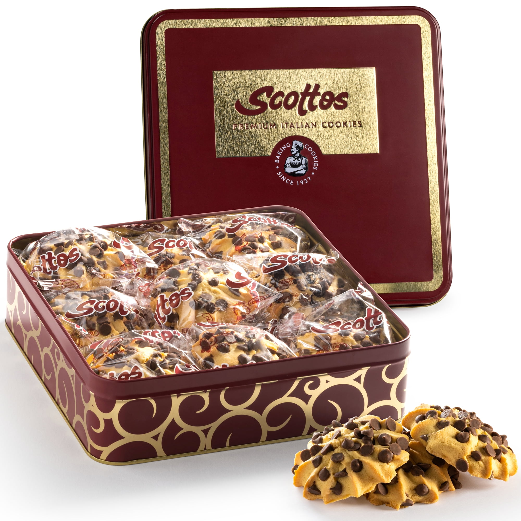 Scotto's Chocolate Chip Cookies Individually Wrapped Grab and Go Snack ...
