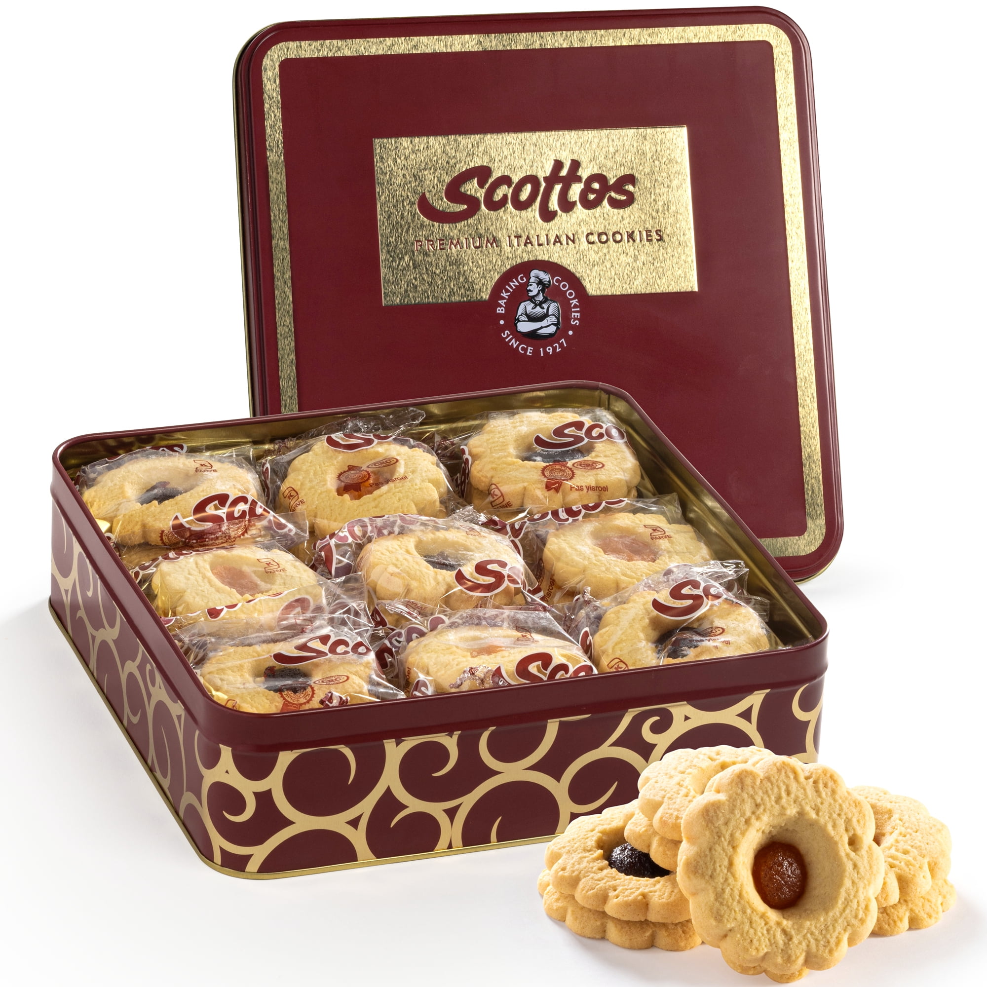 Scotto's Cookies - Linzer Cookies – Shortbread Apricot & Raspberry ...
